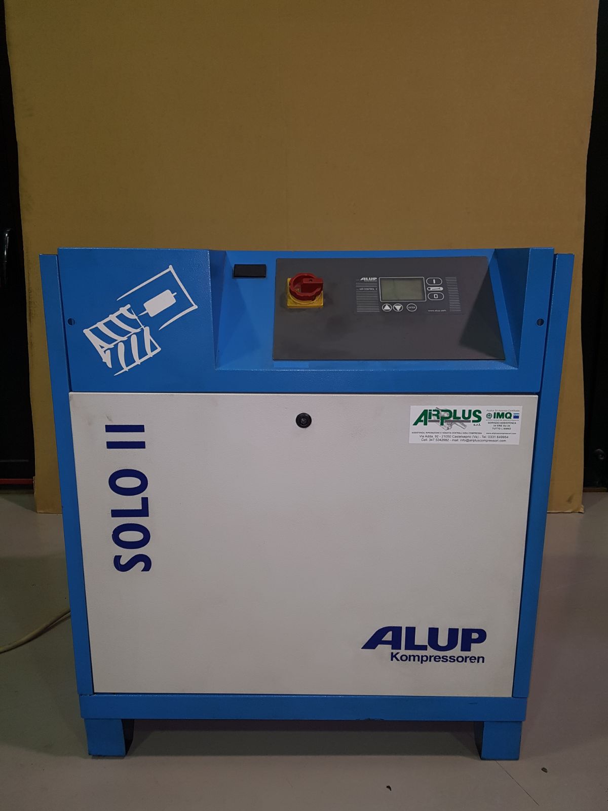 ALUP SOLO 11KW 15HP | AirPlus Compressori
